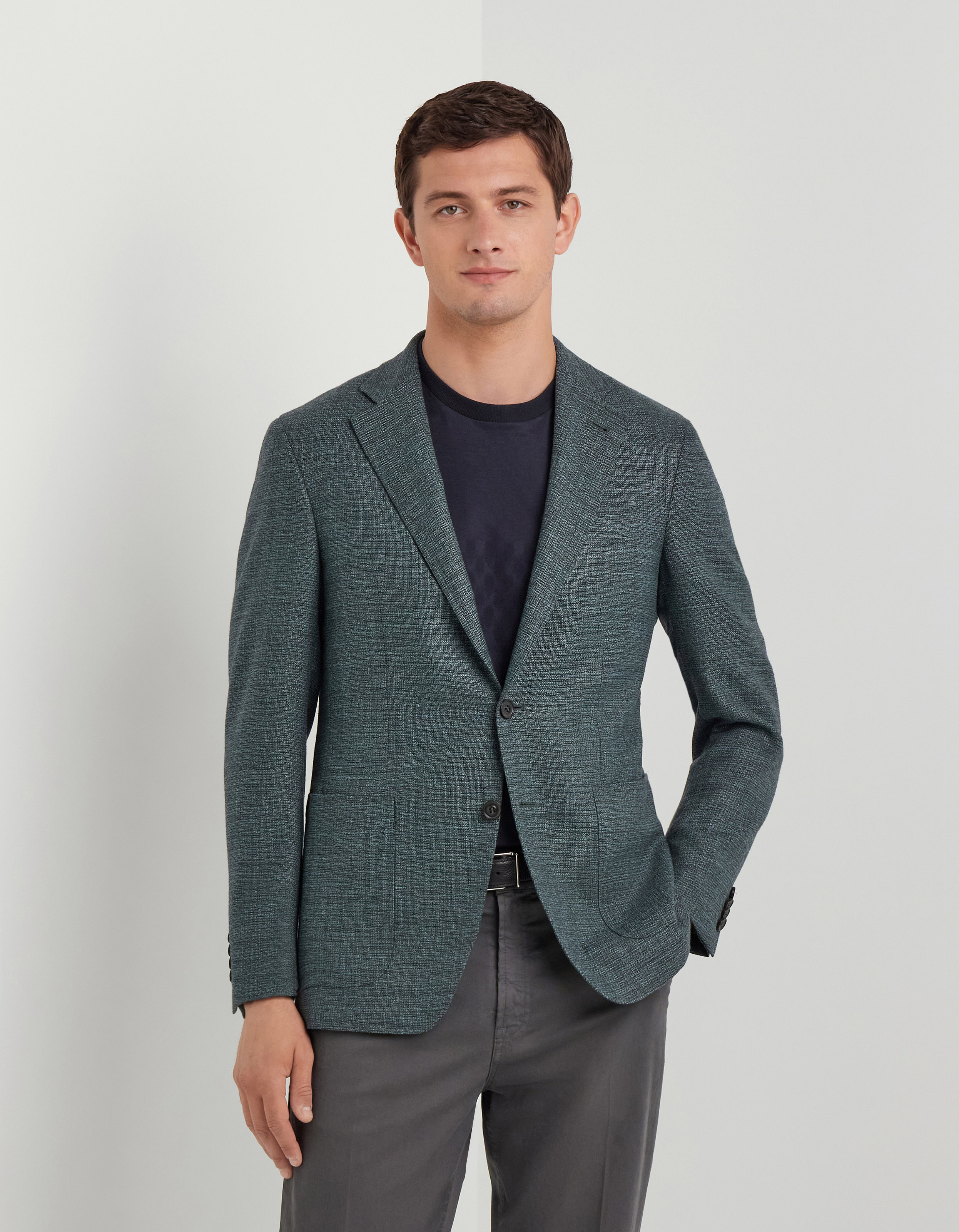 Men’s pure wool Kei jacket - Canali INTL
